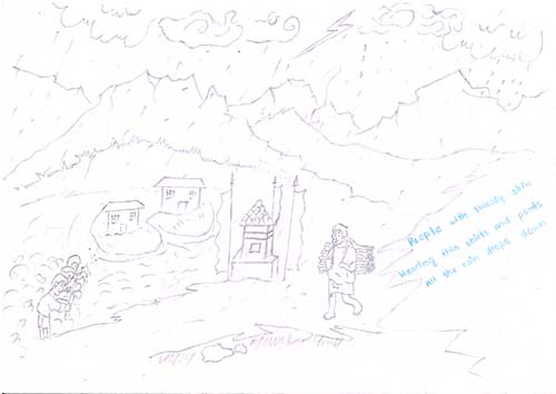 NIMA WANGMO’s Award Work : The 15th Bhutan Contest | World Children’s ...